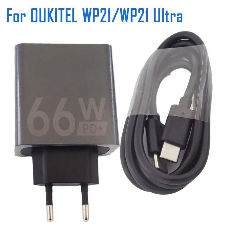 Oukitel WP21 Charger 66W ใหม่ Original WP21 Ultra อย่างเป็นทางการ Fast ...