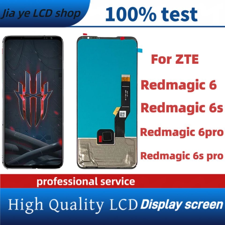 Original AMOLED สําหรับ ZTE Nubia Red Magic 6 Redmagic 6 Pro Redmagic ...