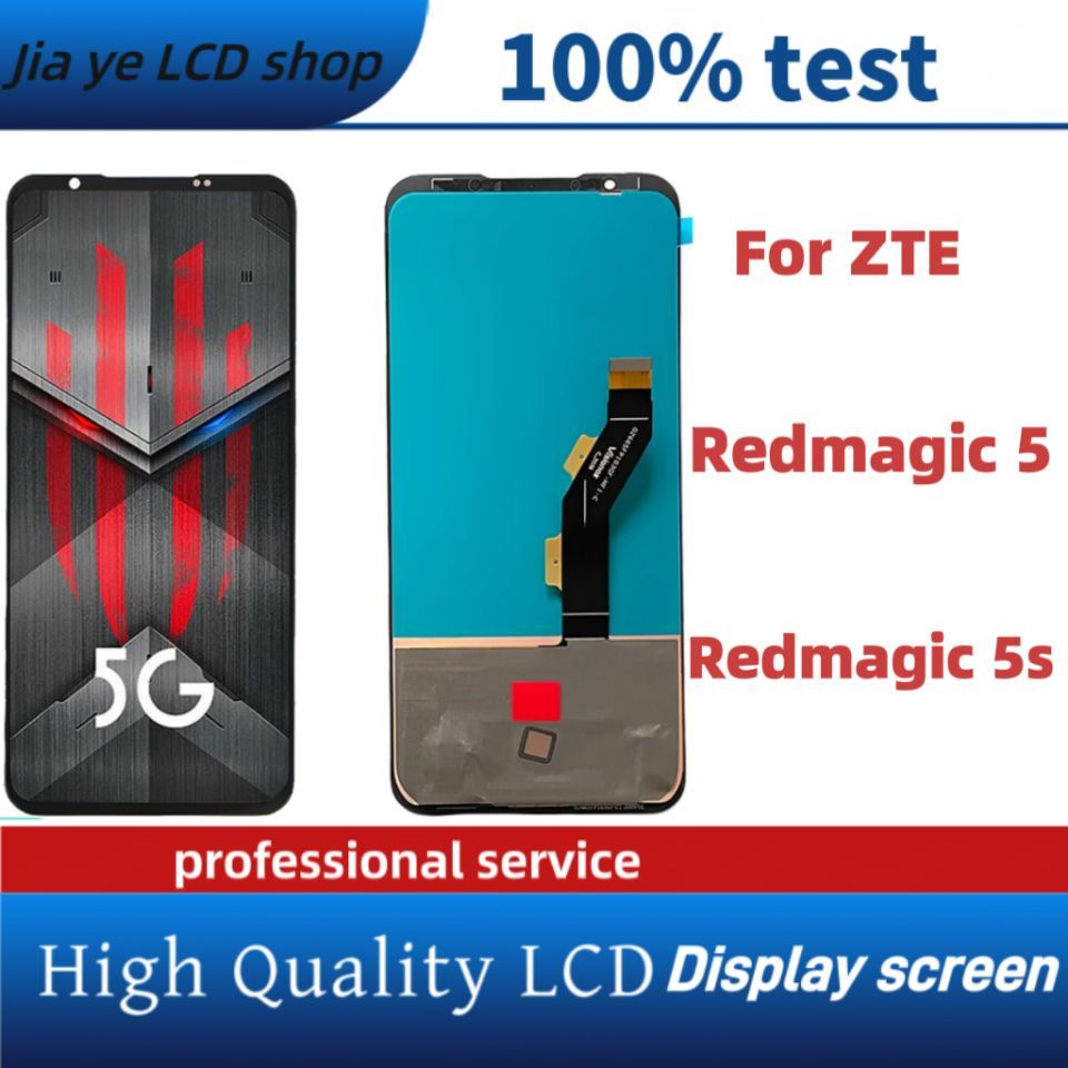 Original Amoled สําหรับ ZTE Nubia Red Magic 5G Red Magic 5S NX659J LCD ...