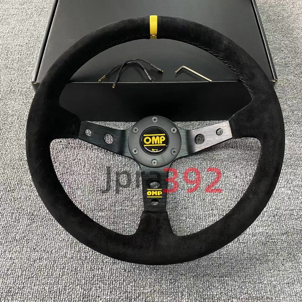 Omp Sport Racing พวงมาลัย 340 มม . คุณภาพสูง | Shopee Thailand