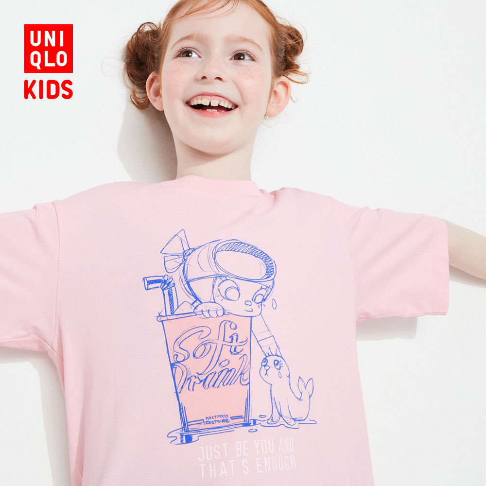 Uniqlo Girl Bubble เสื ้ อยืดแขนสั ้ น ( UT POP MART ) 459798 ในสต ็ อก ...