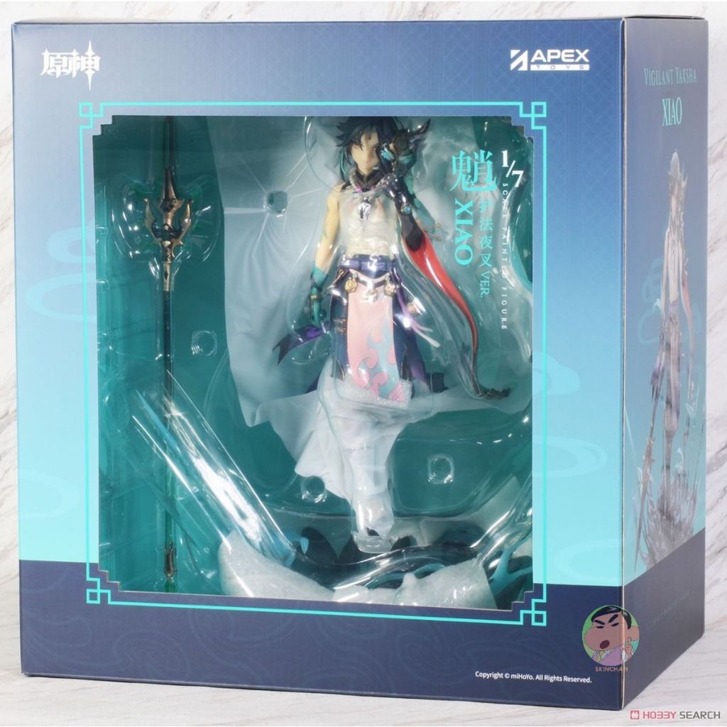 APEX Genshin Impact Xiao Vigilant Yaksha Ver. 1/7 Scale Figure | Shopee ...