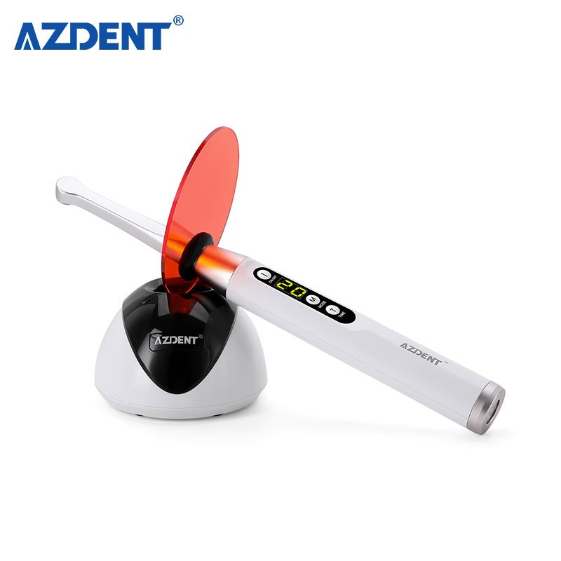 Azdent Dental Curing Light 1 วินาที Curing 3 โหมดความเข ้ ม 2200mw Wide ...