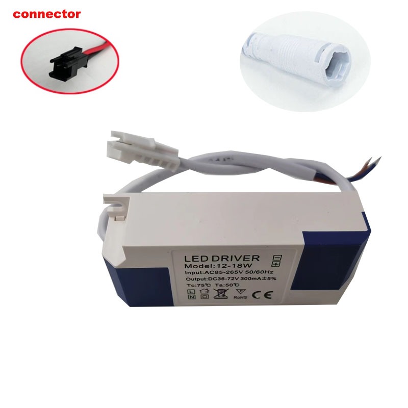 Ac85 ~265V 1-3W 4-7W 8-12W 12-18W 18-24W LED Driver Power Supply ...