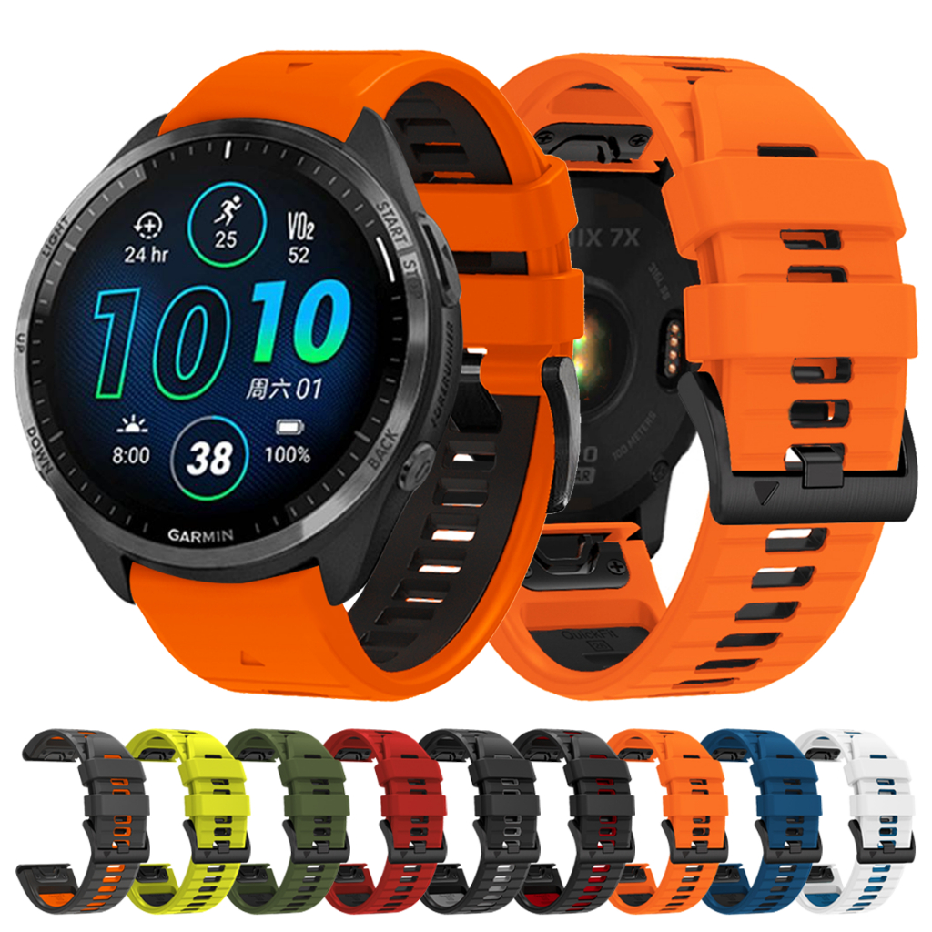 สําหรับ Garmin Forerunner 965 955 945 935 Fenix 7X 6X Pro 7X 6X 5X Plus ...