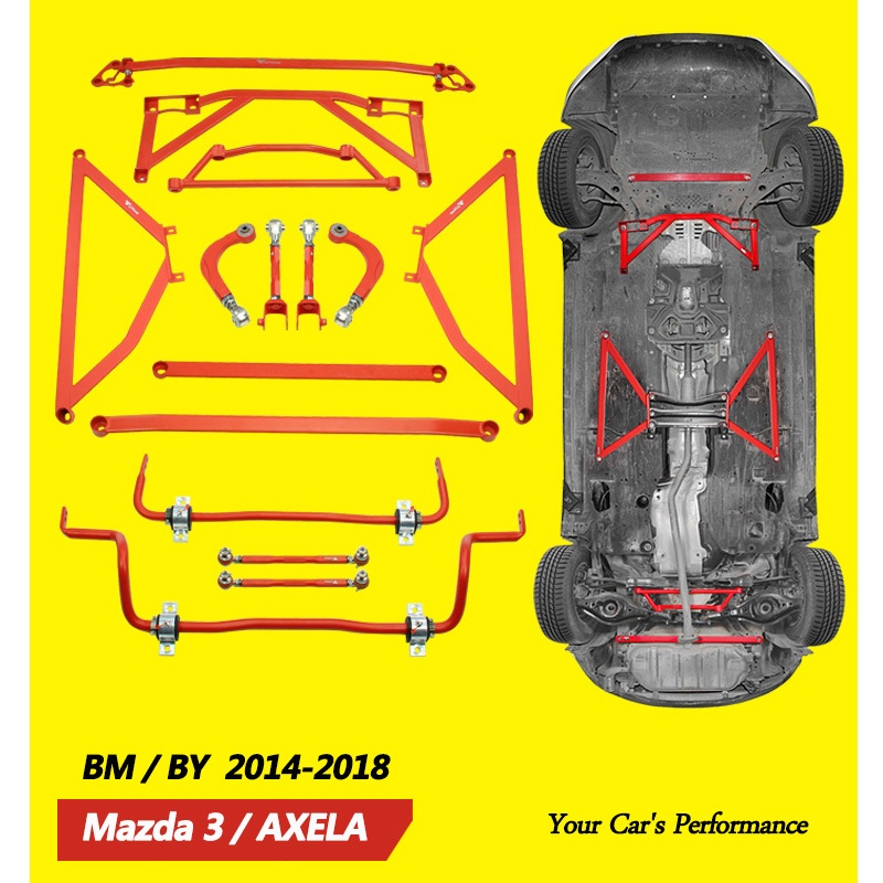 Mazda 3 Axela 2013-2019 BM / BY รถดัดแปลงแชสซี Balance Bar Anti-Roll ...