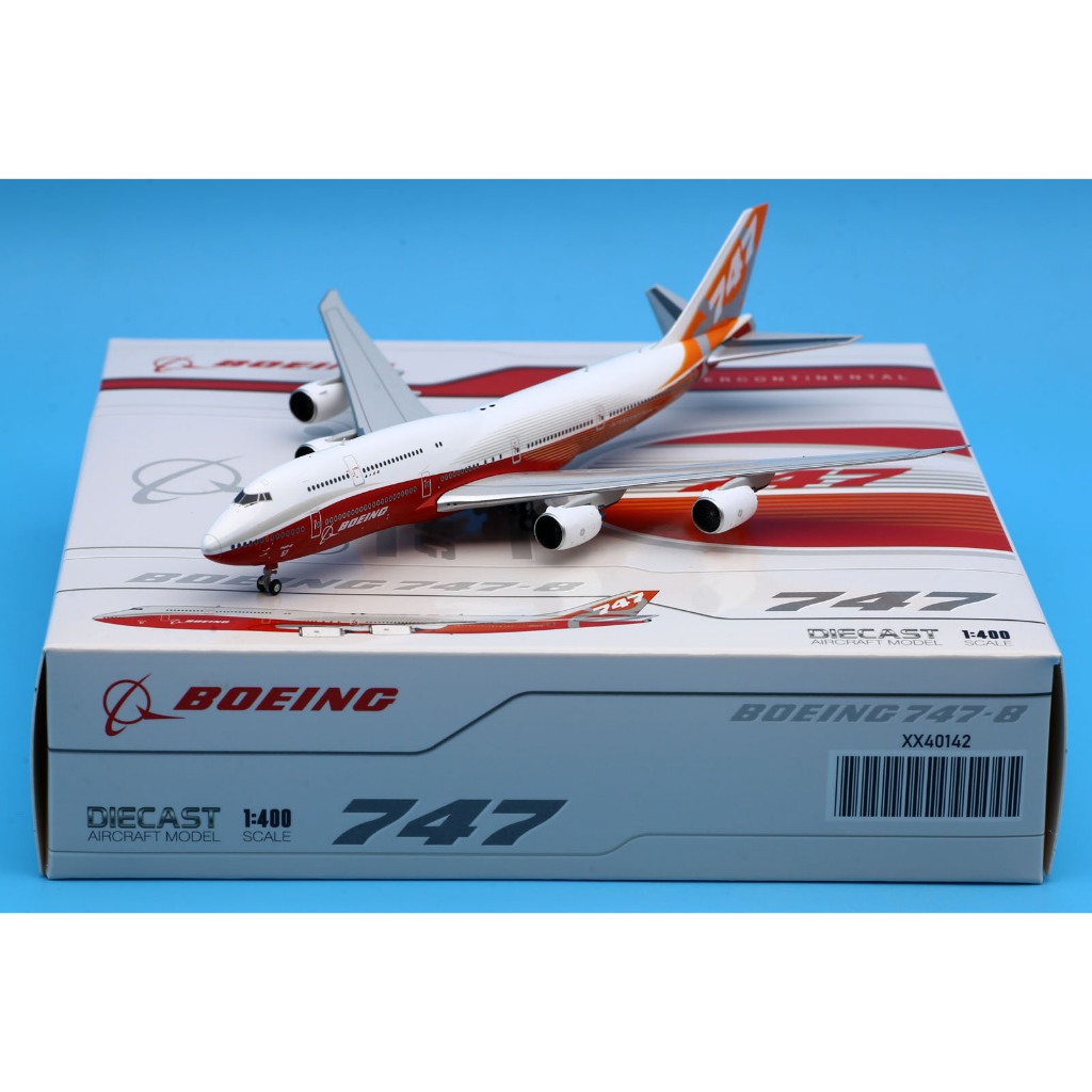 Xx40142 โลหะผสมสะสมเครื ่ องบินของขวัญ JC Wings 1 โบอิ ้ ง " สีบ ้ าน ...