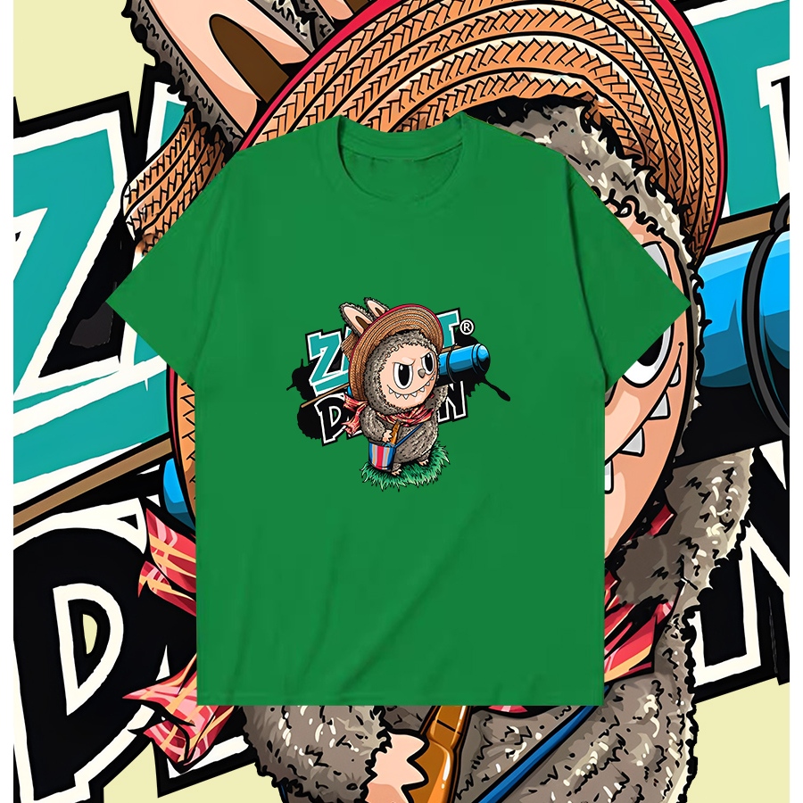 เสื้อยืดขนาดบวก rocket festival & labubu รูปแบบ น่ารักสุด เสื้อลาบูบู้ ...