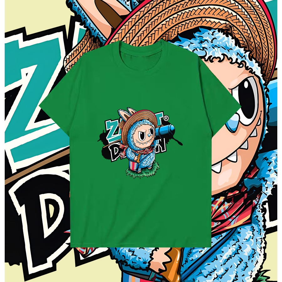 เสื้อยืดขนาดบวก rocket festival & labubu รูปแบบ น่ารักสุด เสื้อลาบูบู้ ...