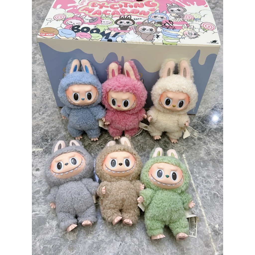 พร้อมส่ง Labubu Macaron POPMART 99%ของแท้! LABUBU จี้ตุ๊กตาลาบูบู ฟิกเก ...