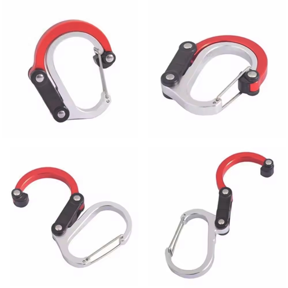 Heavy Duty ทนทานอลูมิเนียม Carabiner Clip,Strong แขวนหัวเข ็ มขัด ...
