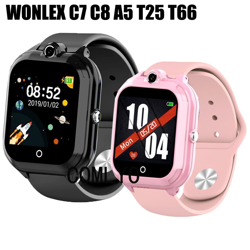 สําหรับ WONLEX C7 C8 A5 T25 T66 สาย OK นาฬิกาเด็กนาฬิกาเด็กซิลิโคนนุ่ม ...