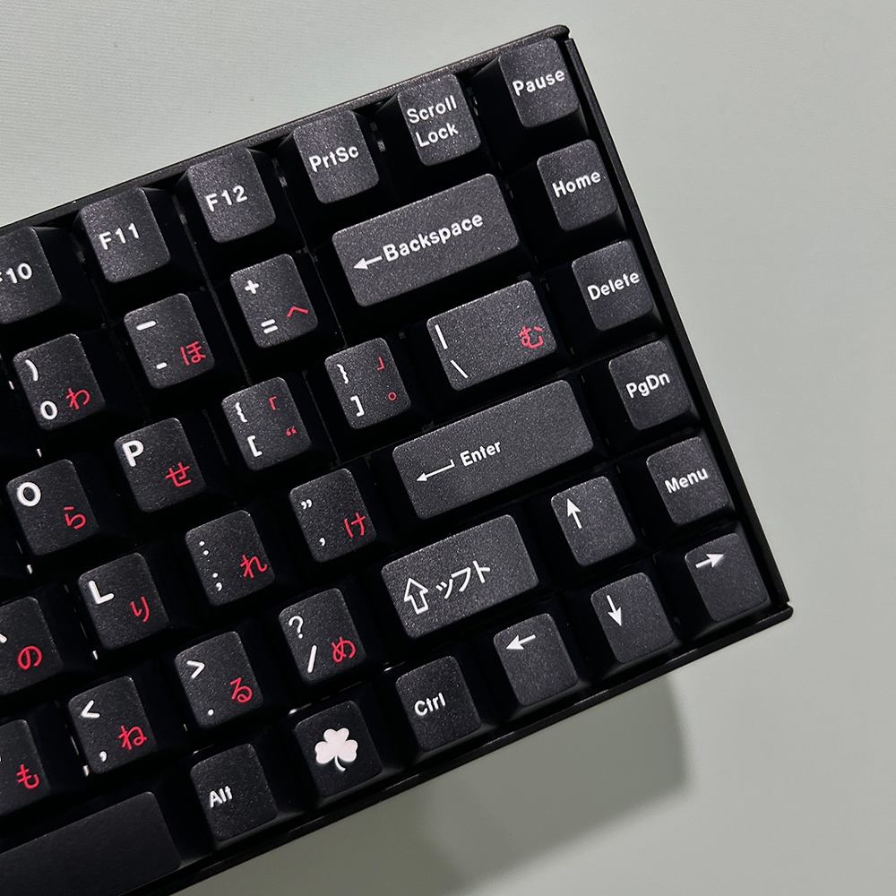 GMK WoB Red Cyrillic keycaps cherry profile Dye-Sub PBT keycap 137 keys ...