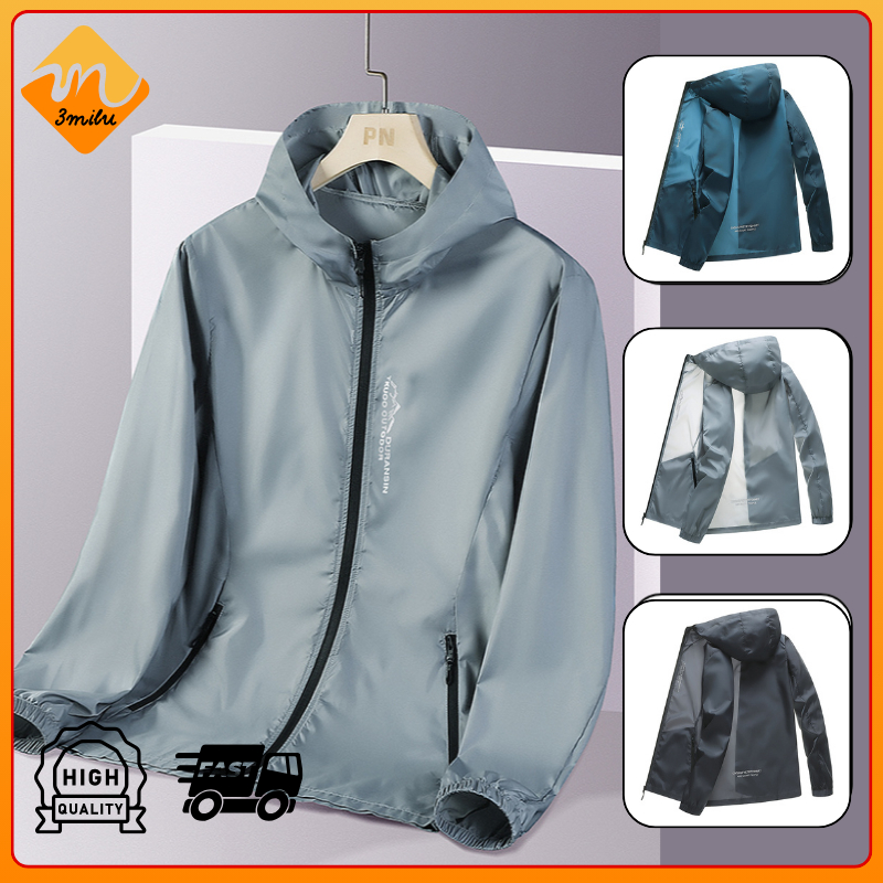 UPF 50+ เสื้อคลุมกันแดด แจ็คเก็ตป้องกันรังสี UV แฟชั่นสไตล์ฤดูร้อน ใส่สบาย พลัสขนาดเสื้อสำหรับ ...