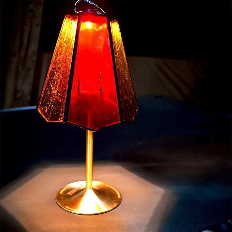 Goalzero Retro โคมไฟแก้ว Amber Distressed โคมไฟเสื้อผ้า Outdoor Camping ...