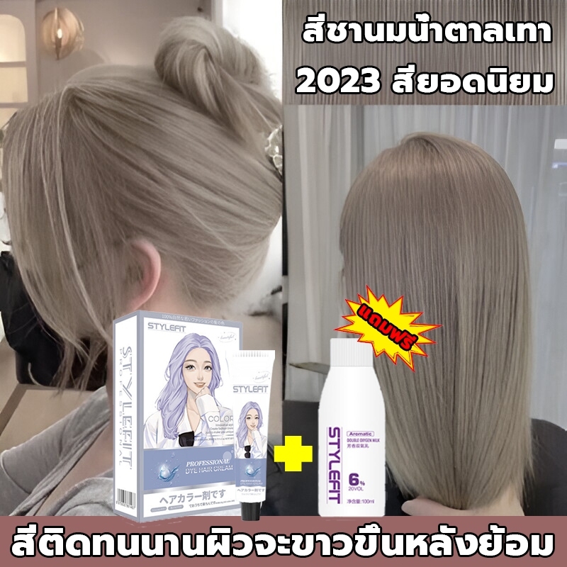 Style FIT Hair Dye 2024 ย้อมผมล่าสุด 100% ยาย้อมผมออร์แกนิกสร้างสไตล์ ...