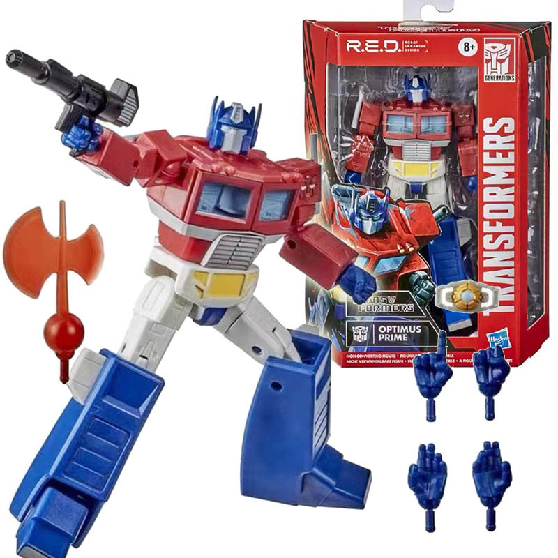 Transformers Optimus Prime RED ซีรีส ์ 6 ฟิกเกอร ์ แอ ็ คชั ่ น ฮาสโบร ...