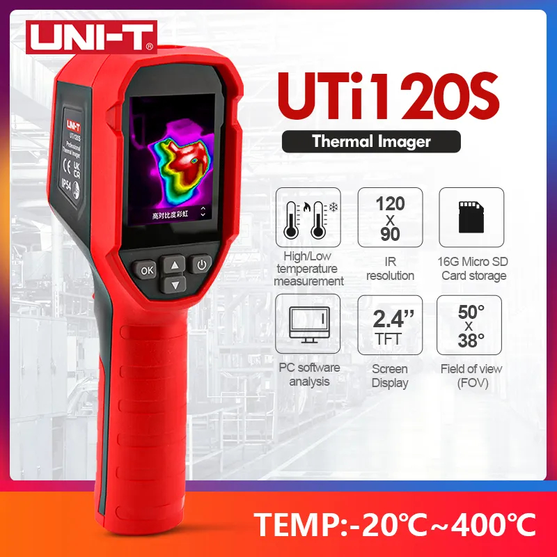 【Ready Stock】UNI-T UTi120S Imager Infrared Imaging Industrial Thermal ...