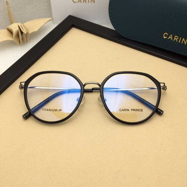 [ คุณภาพสูง ] CARIN แว ่ นตา Olsen c Plate Pure Titanium Round Glasses Frame เปลี ่ ยนเลนส ์ ...