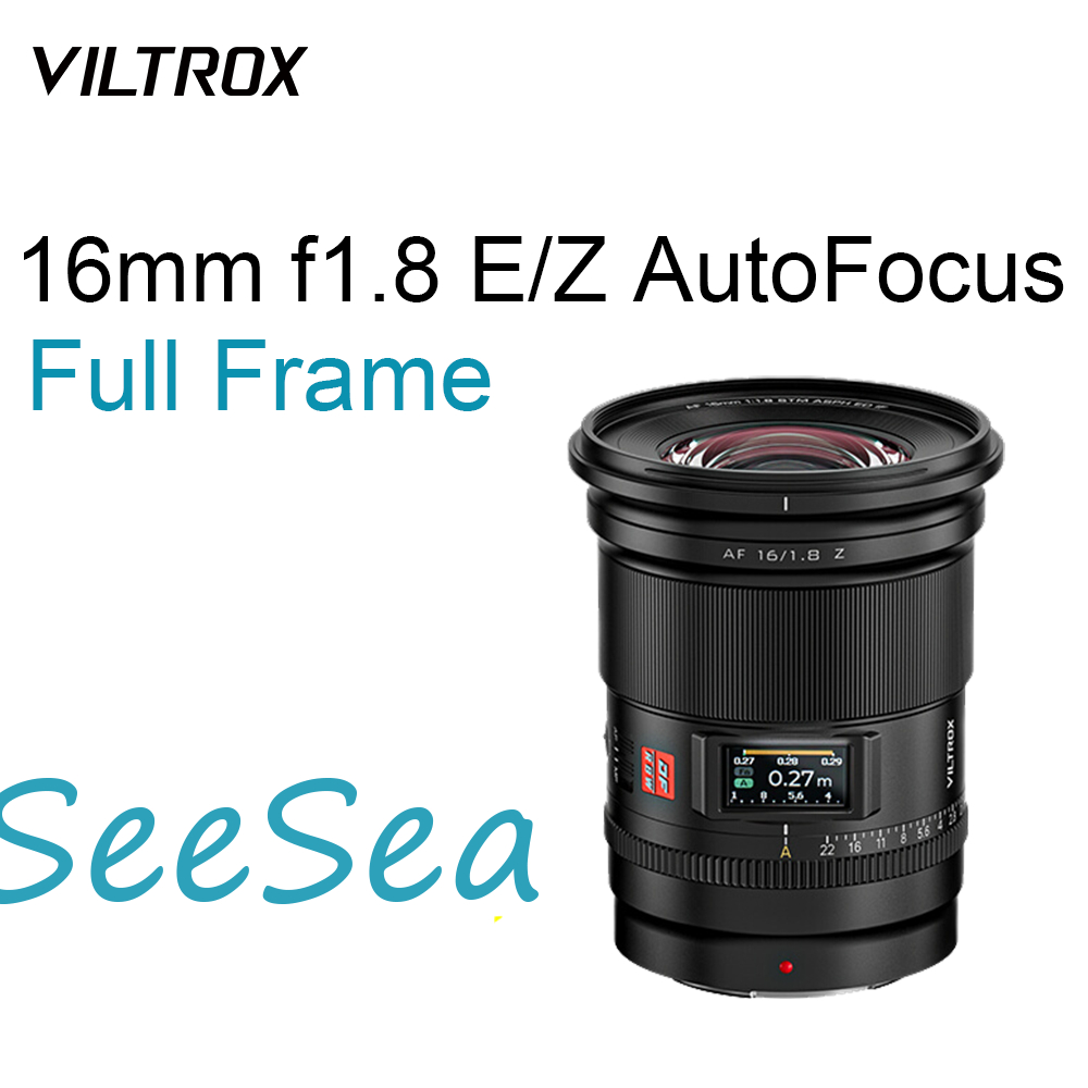 New】Viltrox 16mm F1.8 โฟกัสอัตโนมัติแบบฟูลเฟรม STM เลนส์รูรับแสงกว้าง ...