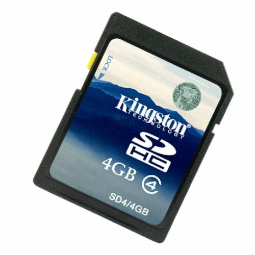 Kingston SD Card 4GB Class4 แฟลชการ ์ ดหน ่ วยความจําดิจิตอลสําหรับกล ้ ...