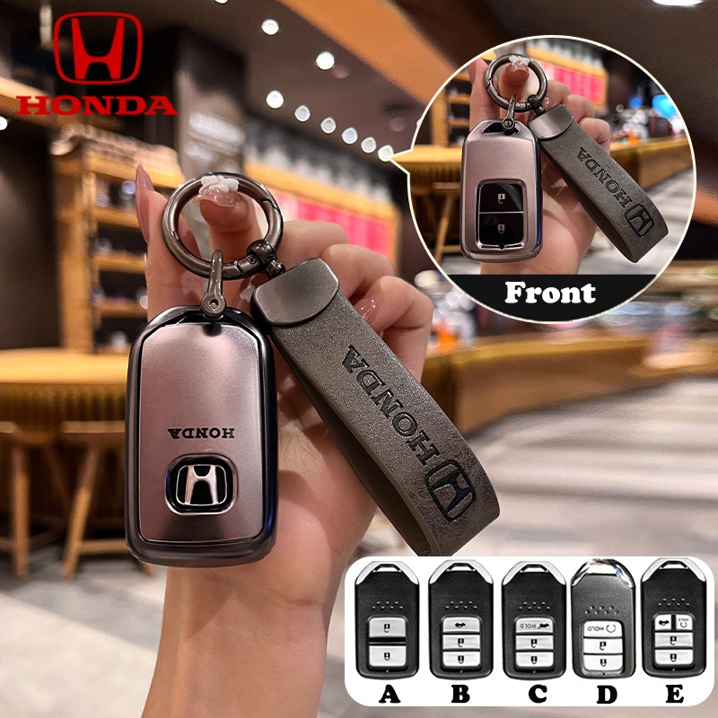Honda 2/3/เคสกุญแจ 4 ปุ ่ มสําหรับ Jazz/HR-V/CR-V/BR-V/City/CRV/Civic/Accord พวงกุญแจ | Shopee ...