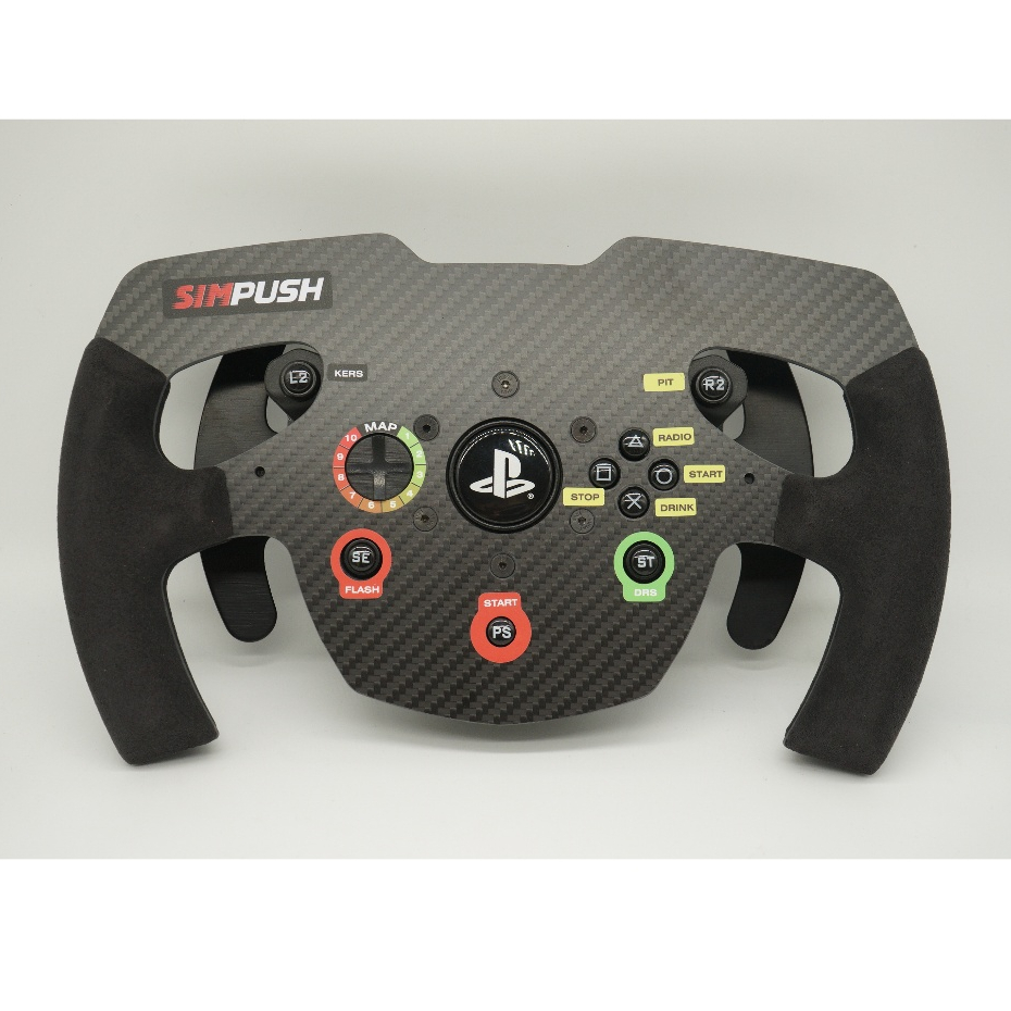 Simpush F1 Racing Gaming Carbon Fiber Sim Wheel MOD DIY สําหรับ ...