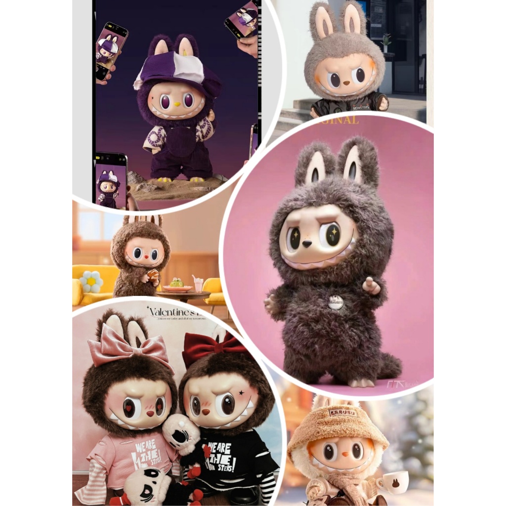 POPMART THE MONSTERS I FOUND YOU วันวาเลนไทน ์ Pop Mart Zimomo labu ไว ...