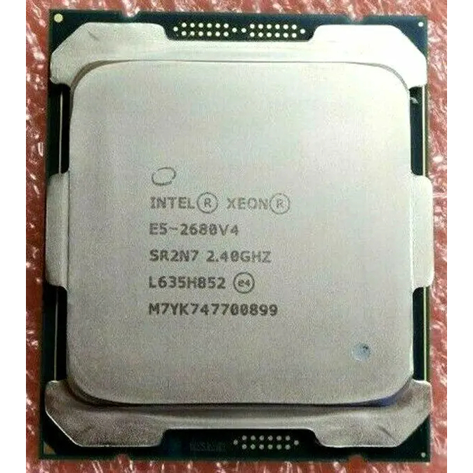 Xeon E5-2680V4 CPU 14 Core 28 หัวข ้ อ LGA 2011-3 E5-2680 V4 CPU SR2N7 | Shopee Thailand