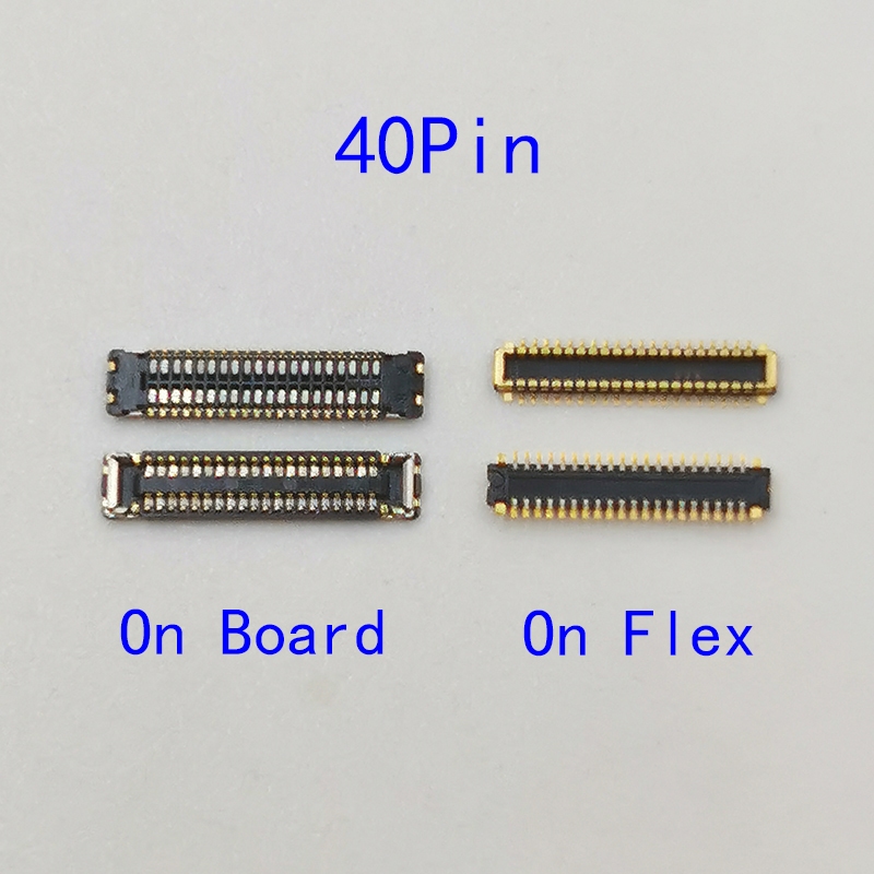 2-5 ชิ้น 40 พินจอแสดงผล LCD Flex FPC Connector สําหรับ OPPO A15 / A15S ...