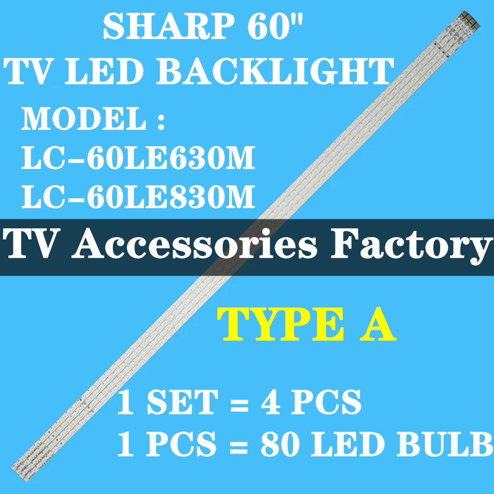 ใหม่ 1 ชุด LC-60LE630M LC-60LE830M SHARP 60" ทีวี LED BACKLIGHT LC-60LE630 LC-60LE830 60LE630M ...