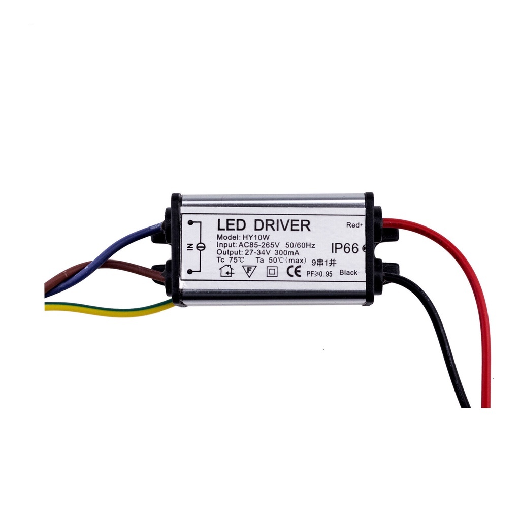 10w 20W 30W 50W 100W กันน้ํา High Power Supply LED Driver AC85-265V ...