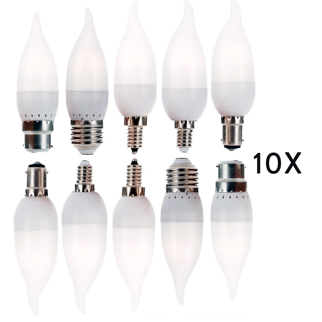 10 ชิ้น LED เปลวไฟโคมระย้าหลอดไฟ E12 E14 B22 E27 B15 3W 85-265V เทียน ... 10 ชิ้น LED เปลวไฟโคมระย้าหลอดไฟ E12 E14 B22 E27 B15 3W 85-265V เทียน ...