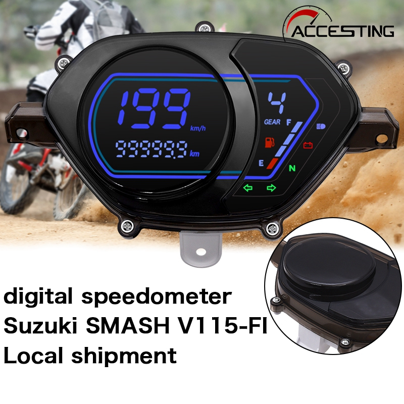 【Plug And Play 】เครื่องวัดความเร็วดิจิต้า Led PRM สําหรับ SMASH115 ...