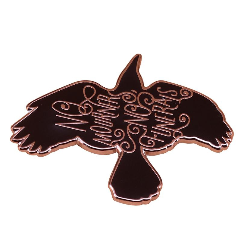 Six of Crows Lapel Pin No Mourners ไม่มีงานศพเข็มกลัด Grisha Trilogy ...