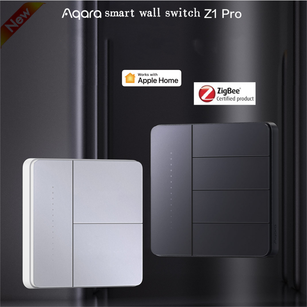 Aqarasmart Wall Switch Z1pro ทํางานกับ apple homekit zigbee | Shopee Thailand