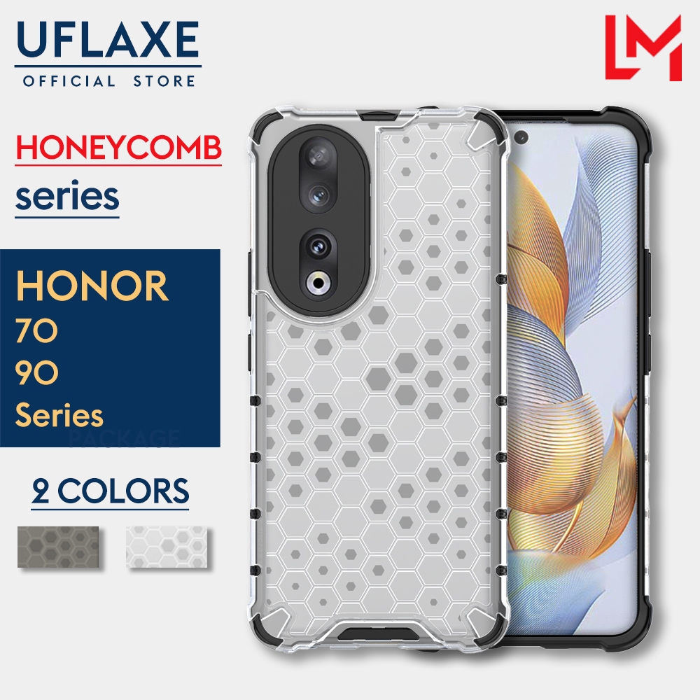 UFLAXE Honeycomb เคสแข็งกันกระแทกสำหรับ Honor 70 70 Pro Plus Honor 90 / Honor 90 Lite เคส ...