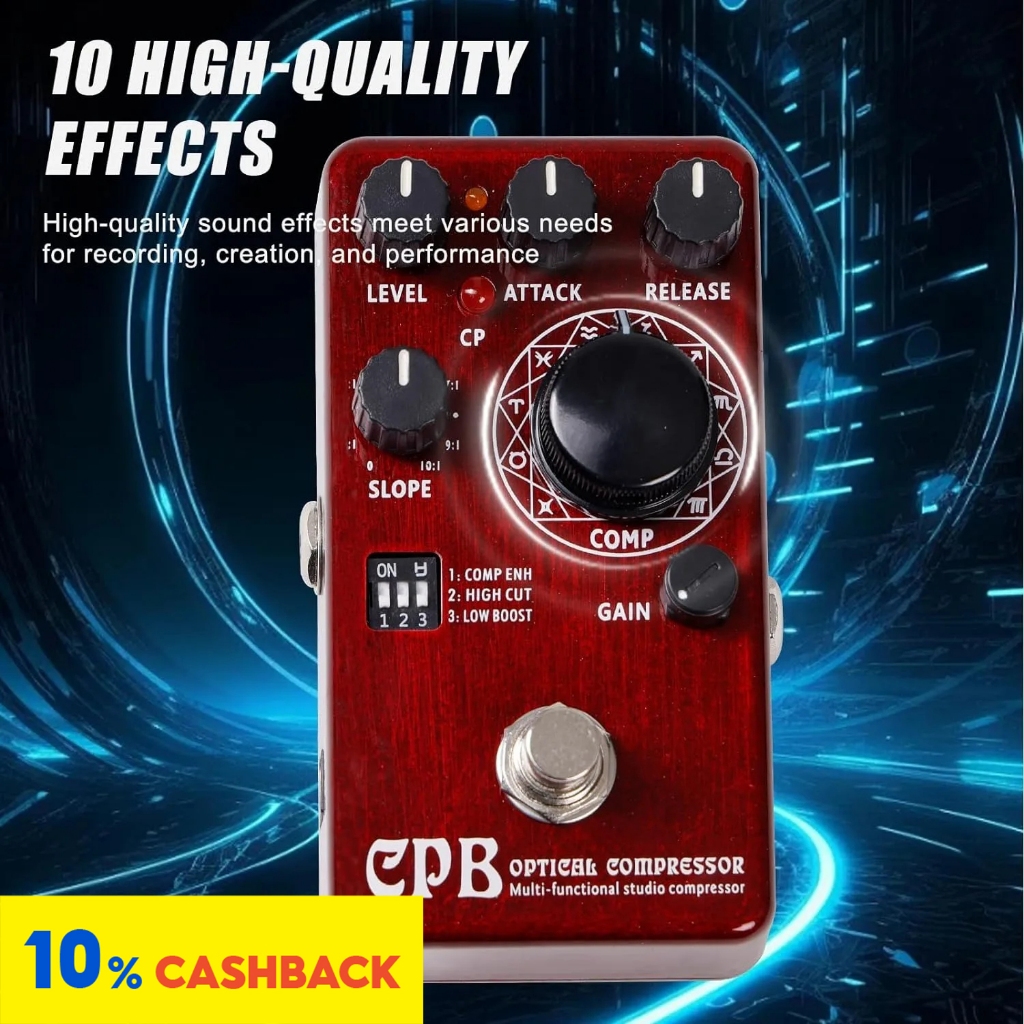 ⭐Cpb Optical Compressor Pedal Booster Multi-functional Studio ...