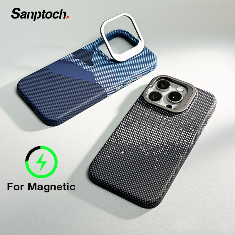 Sanptoch สําหรับ Magneti ที่มองไม่เห็นเคสโทรศัพท์สําหรับ iPhone 16 15 ...