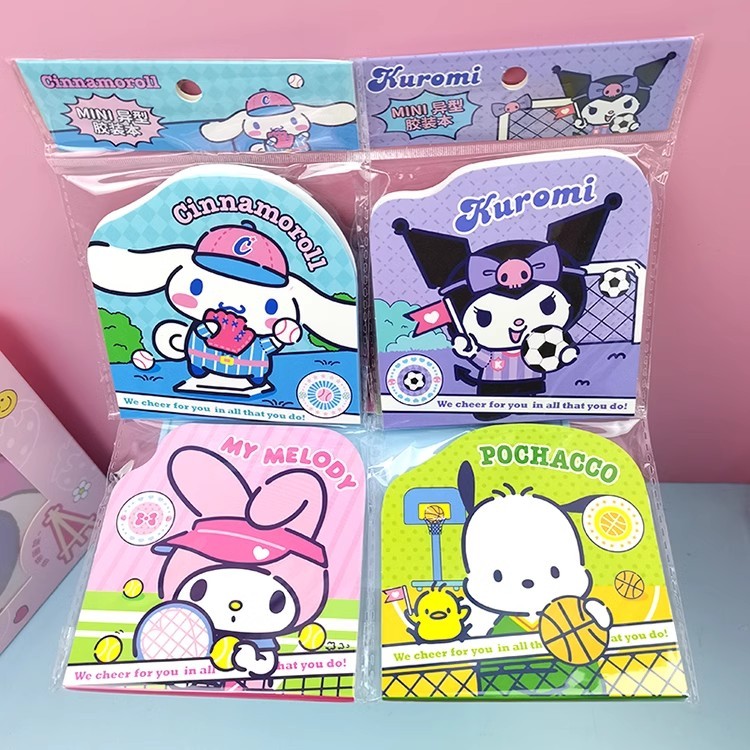 MINISO MINISO MINISO Sanrio Sports Special-Shaped Wireless Glue Bound ...