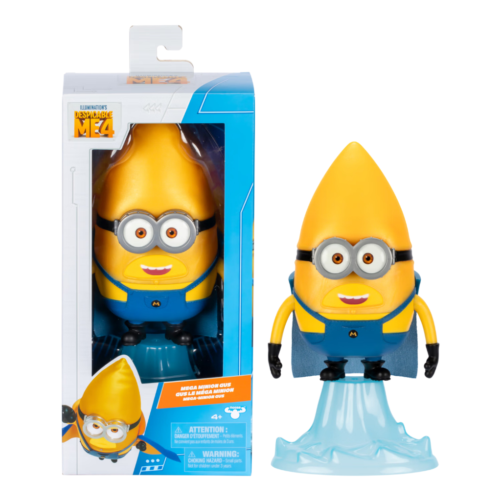Despicable Me 4 Toys ตุ๊กตาขนาดใหญ่แบบเคลื่อนย้ายได้ Super Warhead Gus ...