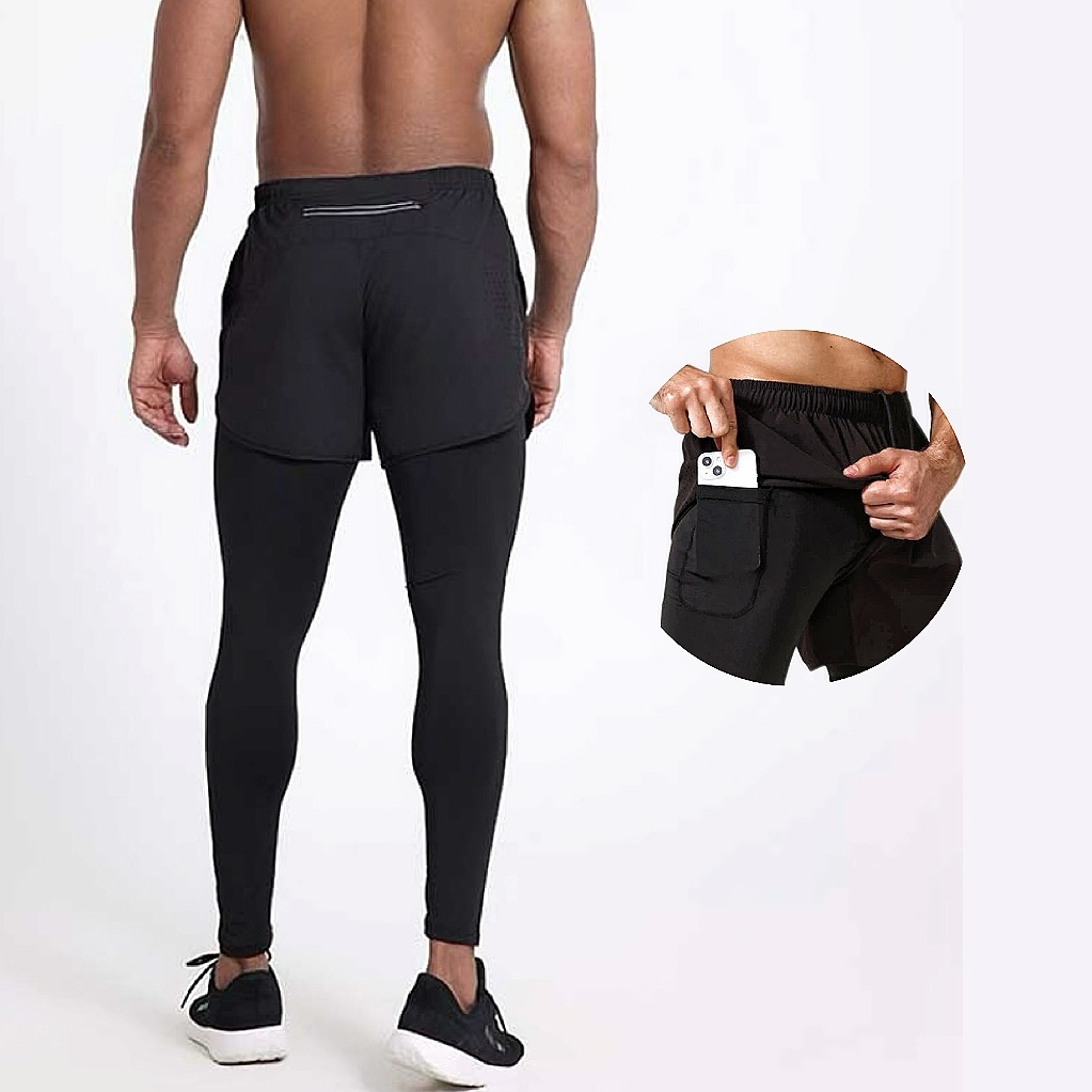 【ไซซ์ M-5XL】กางเกงออกกําลังกายผู้ชาย วิ่ง แฟชั่น ผ้ายืด กางเกงฟิตเนสผู้ชาย ไซส์ใหญ่ กางเกงขาสั้น ...