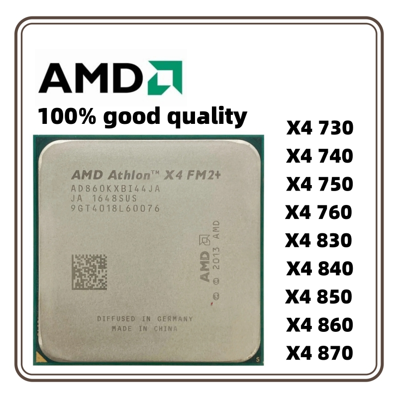 Amd X4 730 X4 740 X4 750K X4 760K X4 830 X4 840 X4 850 X4 860K X4 870K ...
