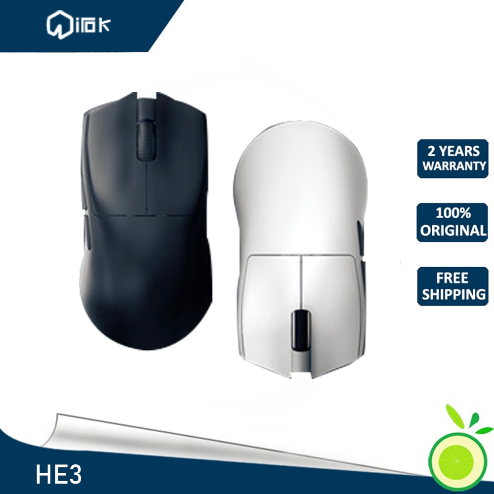 Irok HE3 เมาส์สําหรับเล่นเกมไร้สาย Bluetooth สามโหมด esports PAW3395 การออกแบบที่มีน้ําหนักเบา ...