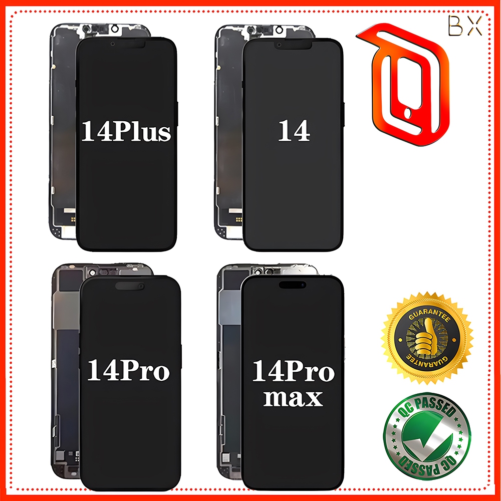 สําหรับ iPhone 14 /14 plus/14pro/14 pro max จอแสดงผล LCD 3D Touch Screen Assembly Digitizer ...