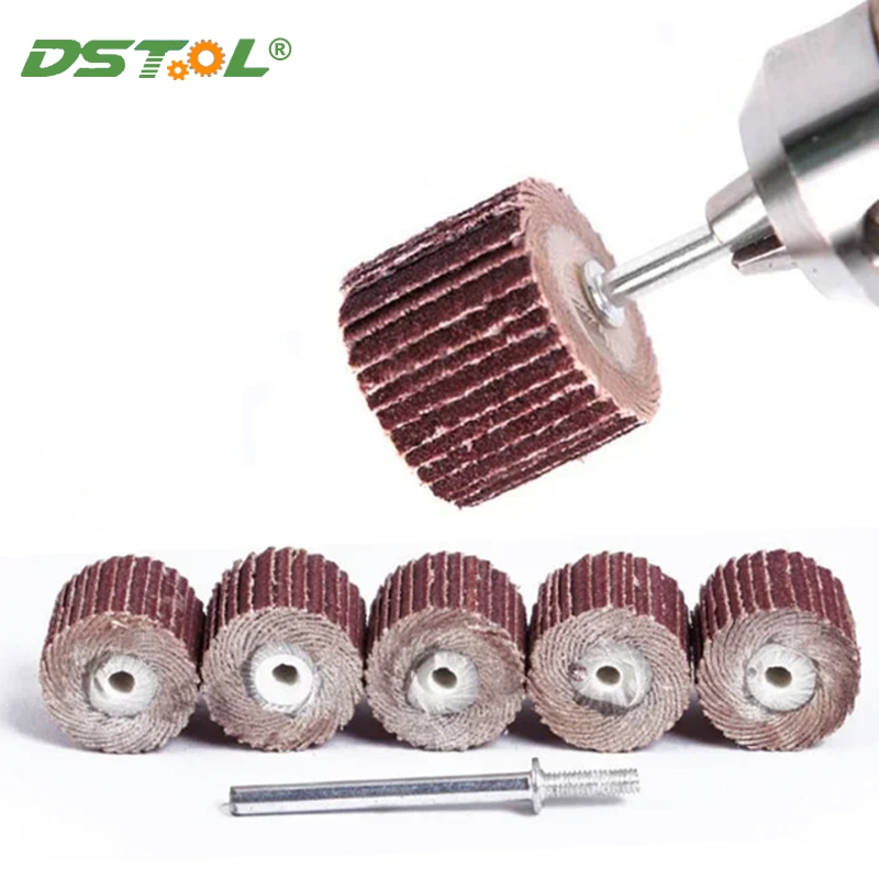 Flap Sanding Wheels เครื่องบด Flapper Sander เจาะอุปกรณ์เสริมโรตารี่ ...