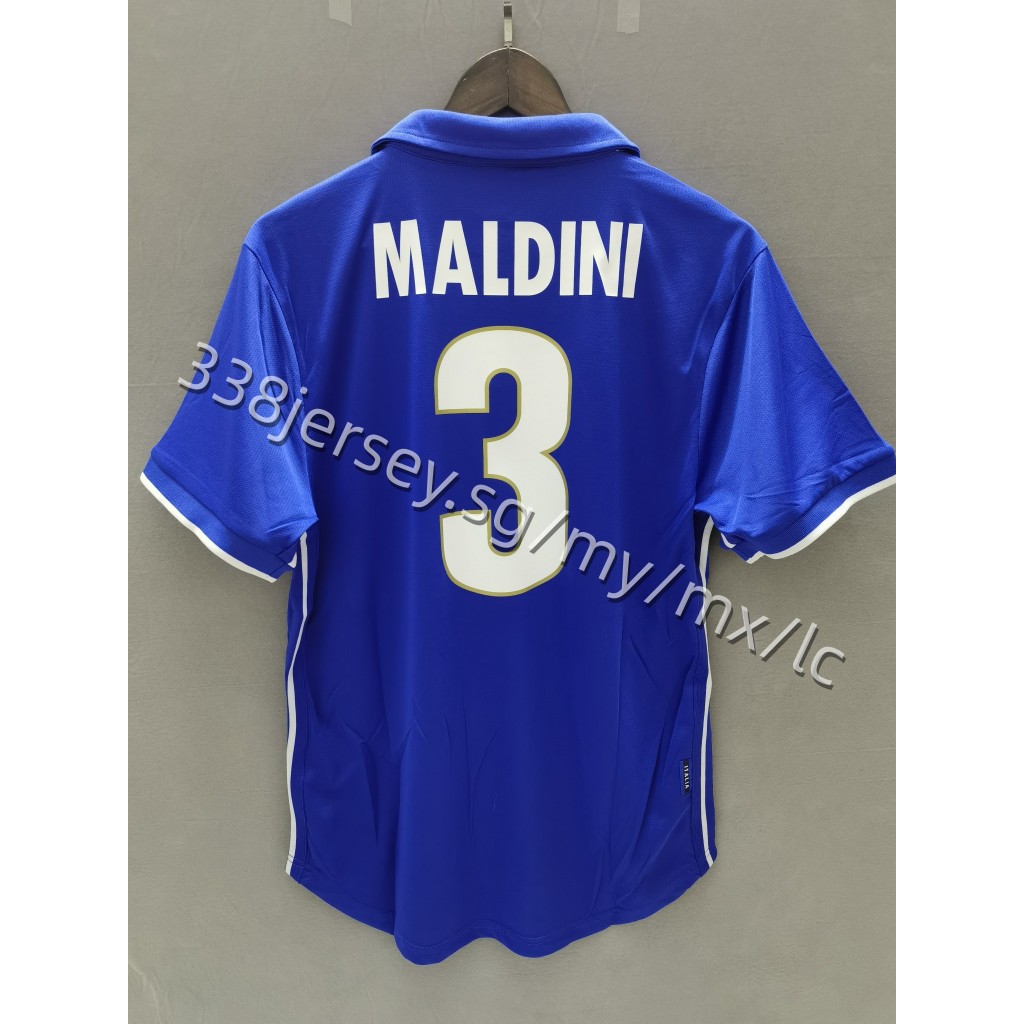 1998 อิตาลี MALDINI BAGGIO R. Del PIERO VIERI INZAGHI Home เสื ้ อ ...
