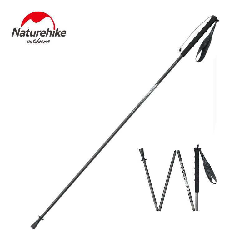 Naturehike Ultralight Trail Hiking Stick ความแข ็ งแรงสูง 3K คาร ์ บอน ...