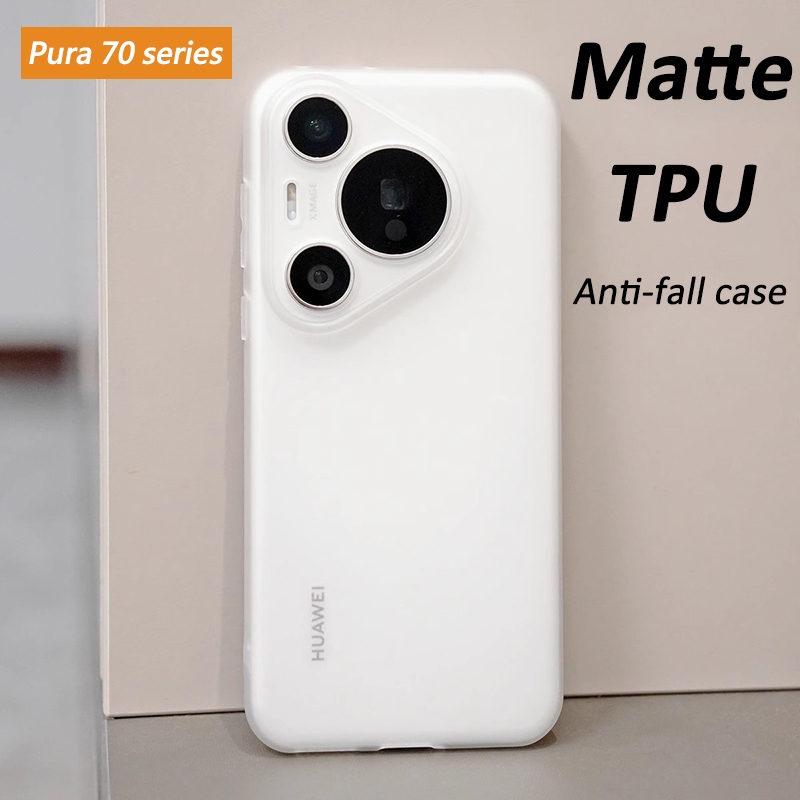 สําหรับ Huawei Pura 70 Pro Ultra Plus Casing Soft Translucent Matte ...