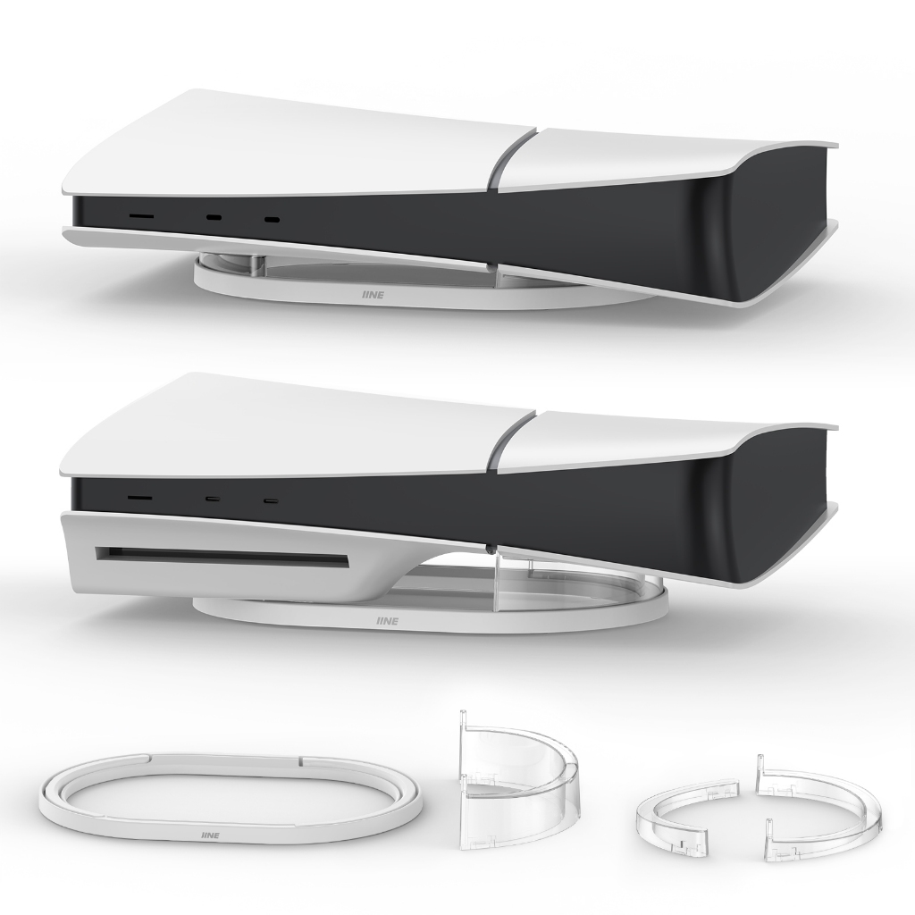 Iine ขาตั้งแนวนอนสําหรับ PS5 Slim Disc & Digital Edition ทนทานและ ...